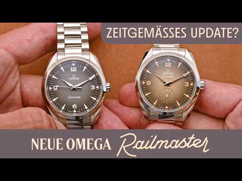 Im Schatten von Speedmaster und Seamaster: Die NEUE Omega Railmaster