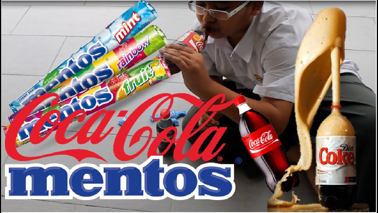 COCA COLA + MENTOS EXPLOSION!!! - YouTube