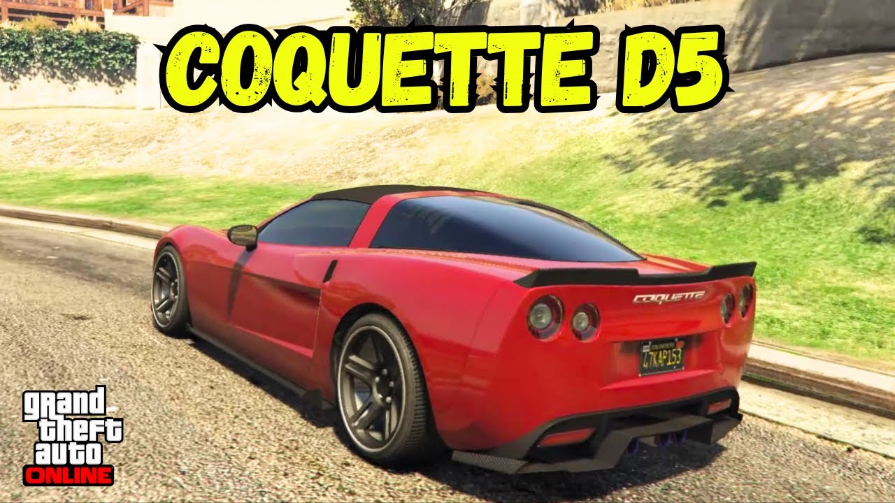 Brand New Coquette D5 Customization in GTA 5 Online - YouTube