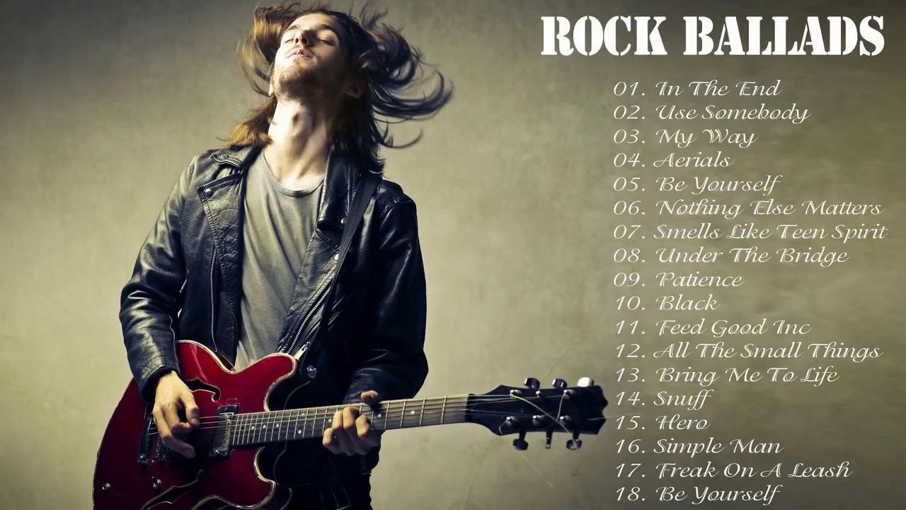 Rock Ballads - Top 100 Rock Ballads of The 70's, 80's, 90's - Best Rock ...