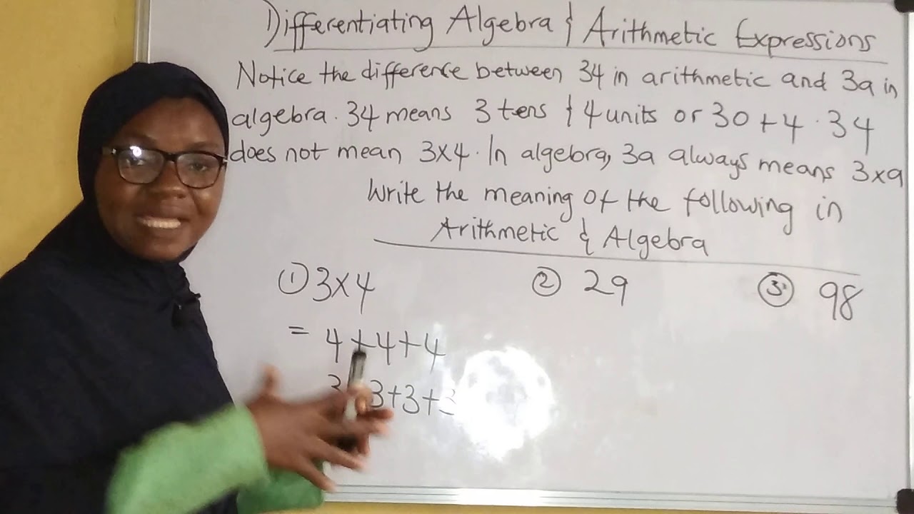 Difference Between Algebra And Arithmetic Expressions YouTube Difference Between Algebra And Arithmetic Expressions YouTube