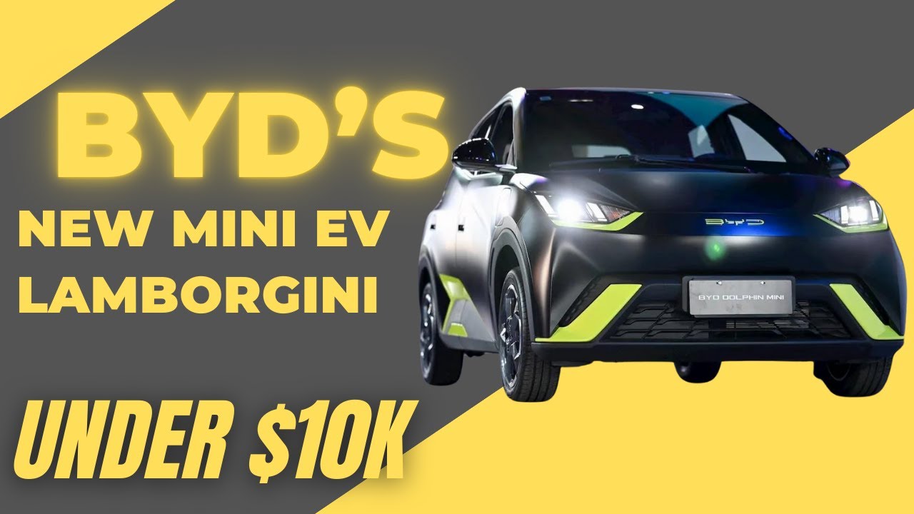 The BYD mini-Lamborghini, an EV priced under $10K, is sending shivers ...