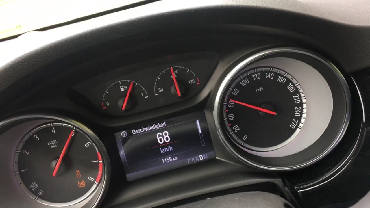 Astra k ST 1.6 Turbo AT6 / Automatik 0-100 and Kickdown responsiveness ...