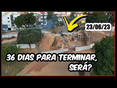 VIADUTO PASTOR PIMENTEL, FALTAM 36 dias PARA TERMINAR a OBRA, SERÁ que ...
