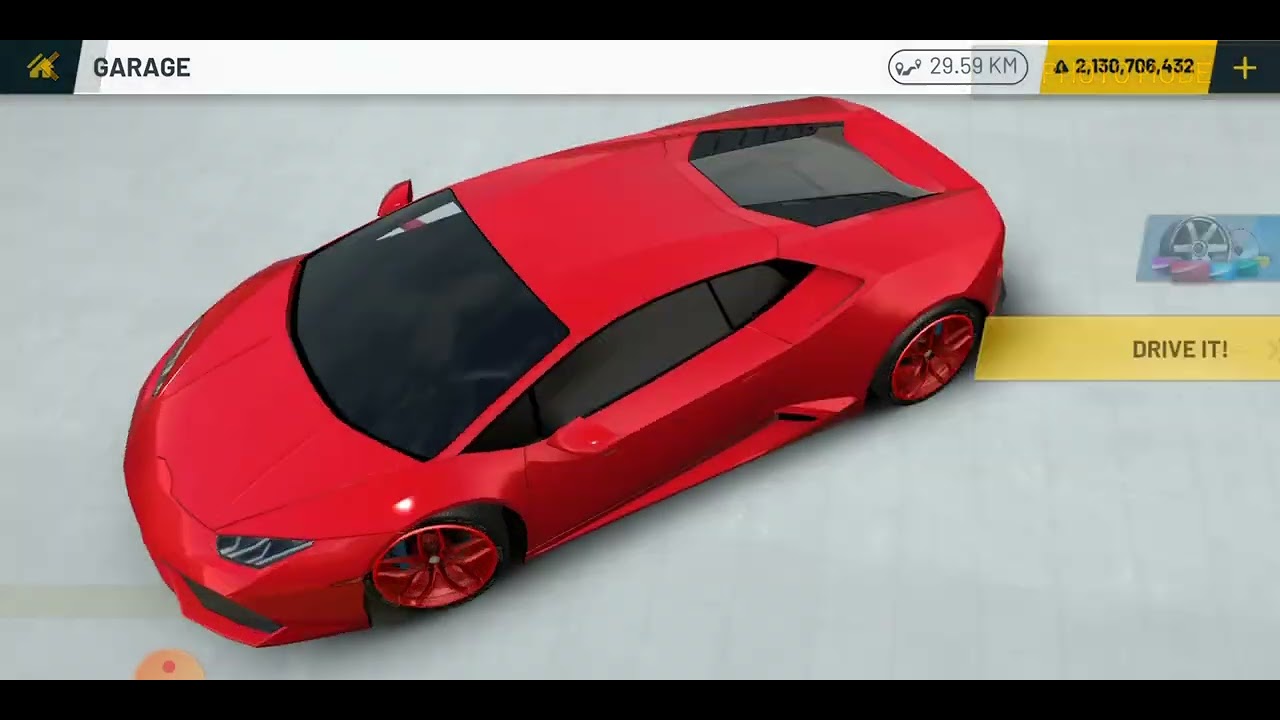 Red collection in extreme car driving simulator - YouTube