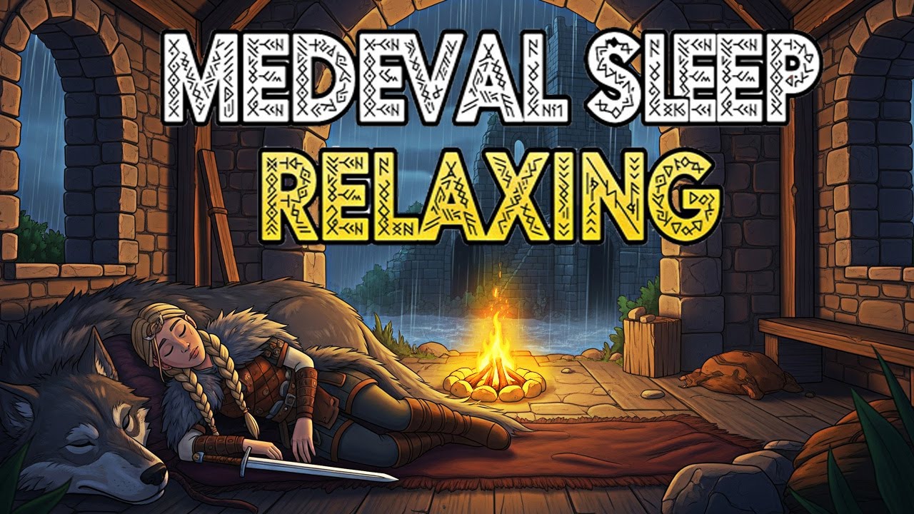 Relaxing Medieval Ambience for Sleep and Study - YouTube