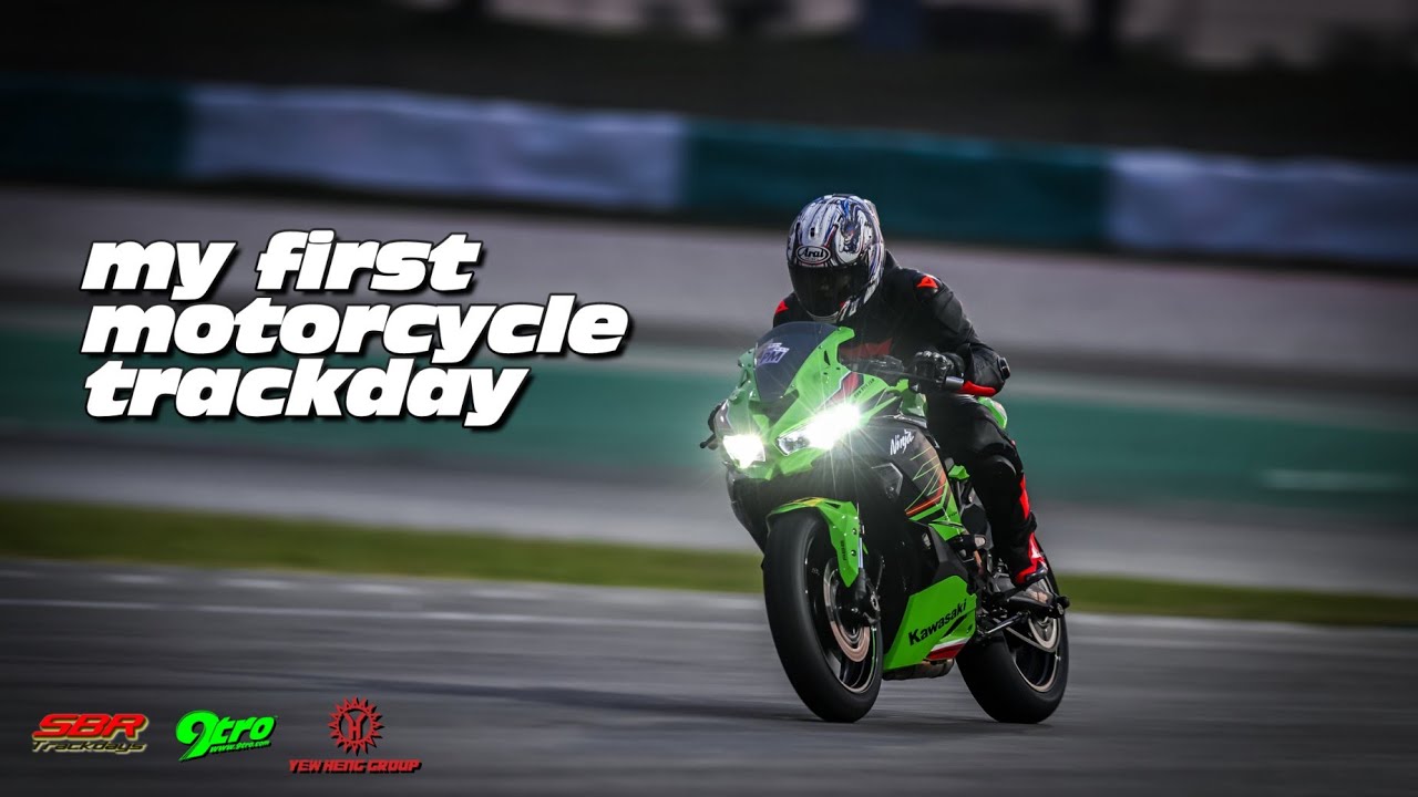 My 1st Motorcycle Track Day with SBR Trackdays / Kawasaki ZX4R-SE - YouTube