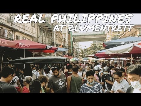 REAL LIFE IN ACTION scene in blumentritt and livelihood life in ...