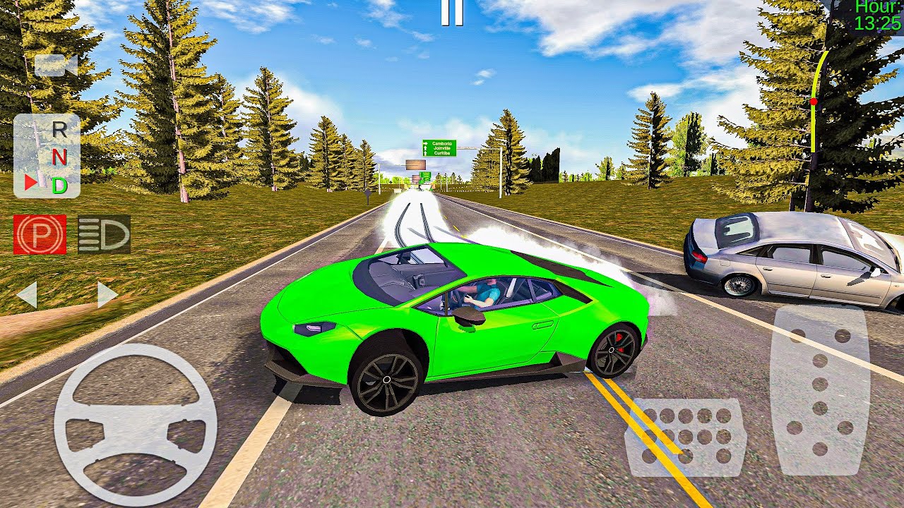 Lamborghini Huracan Highway Driving Simulator - 3D Graphic Driving Game ...