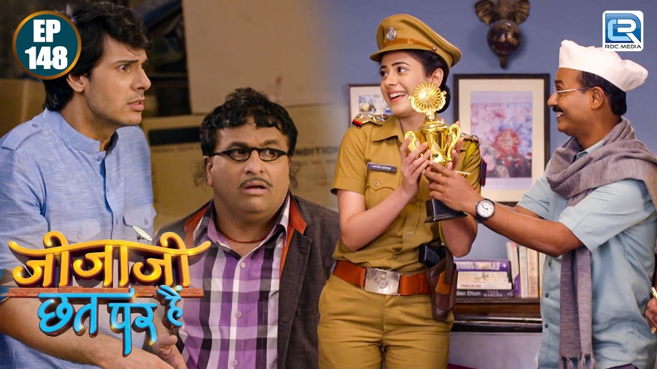 Elachi को मिला best Police Agent का अवॉर्ड | Jijaji Chhat Par Hain ...