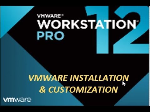 Vmware Workstation 12 installation and Configuration - YouTube