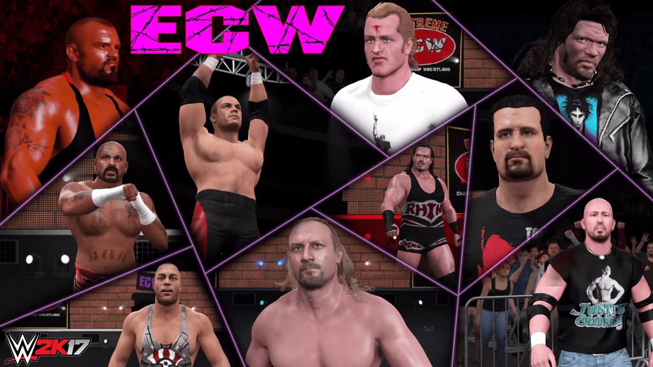 WWE 2K17 - 10 ECW CAWS That Will Blow Your Mind (Extreme Championship ...