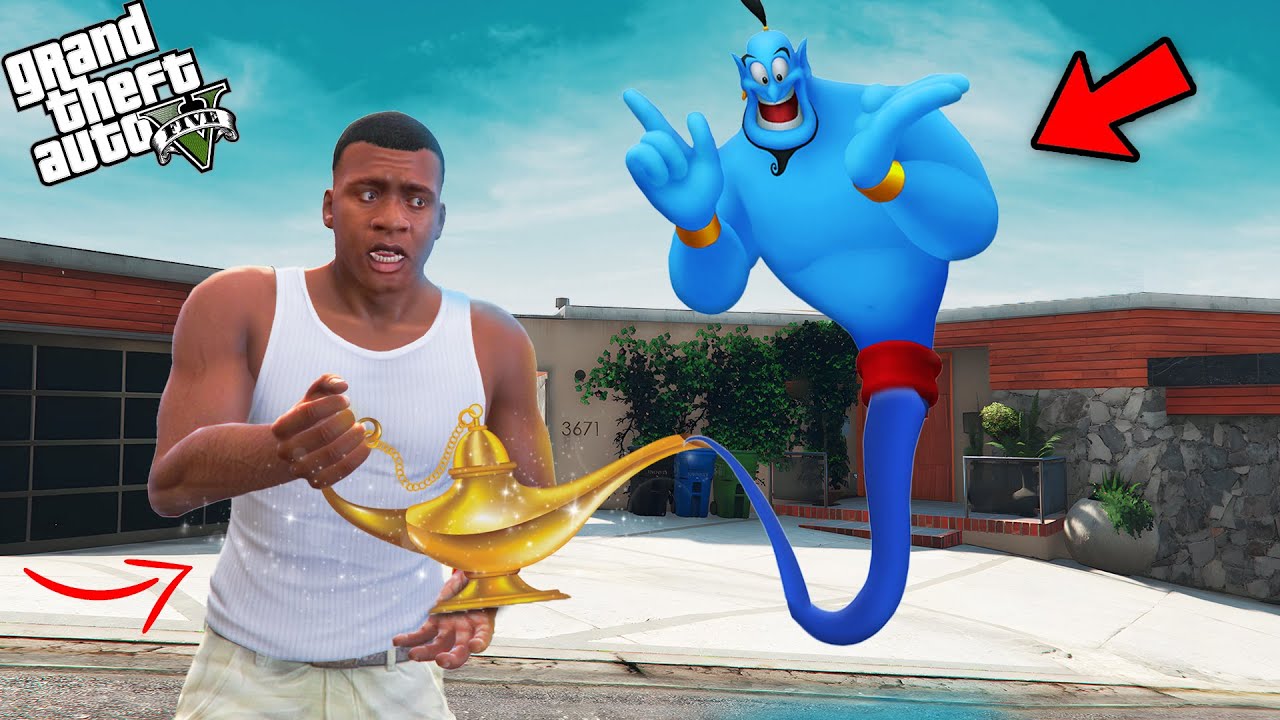 GTA 5 : Franklin Meets Gennie First Time In Gta 5 ! (GTA 5 mods) - YouTube