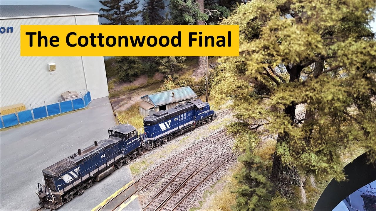 Modeling The New Cotton Wood Final | River Road | Boomer Diorama - Vlog ...