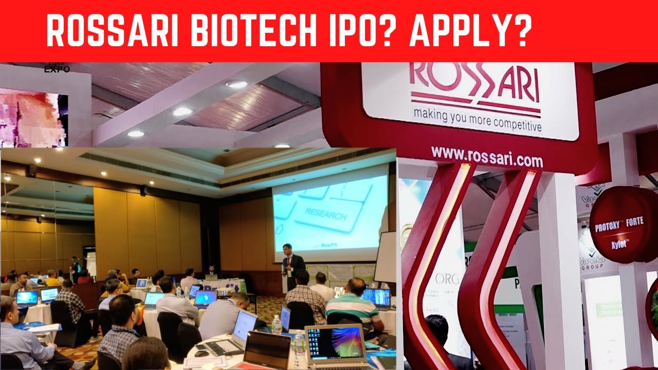 ROSSARI BIOTECH LTD! Apply IPO Or Not? - YouTube