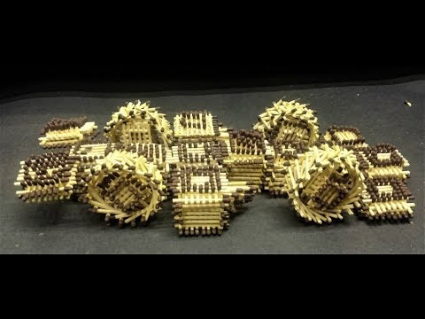 Make A F1 Racing Car From Matches Without Glue