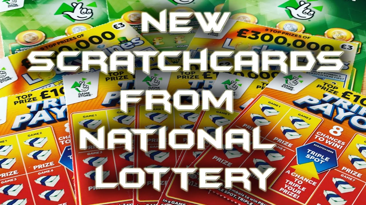 New scratchcards From The National Lottery *First Look* - YouTube