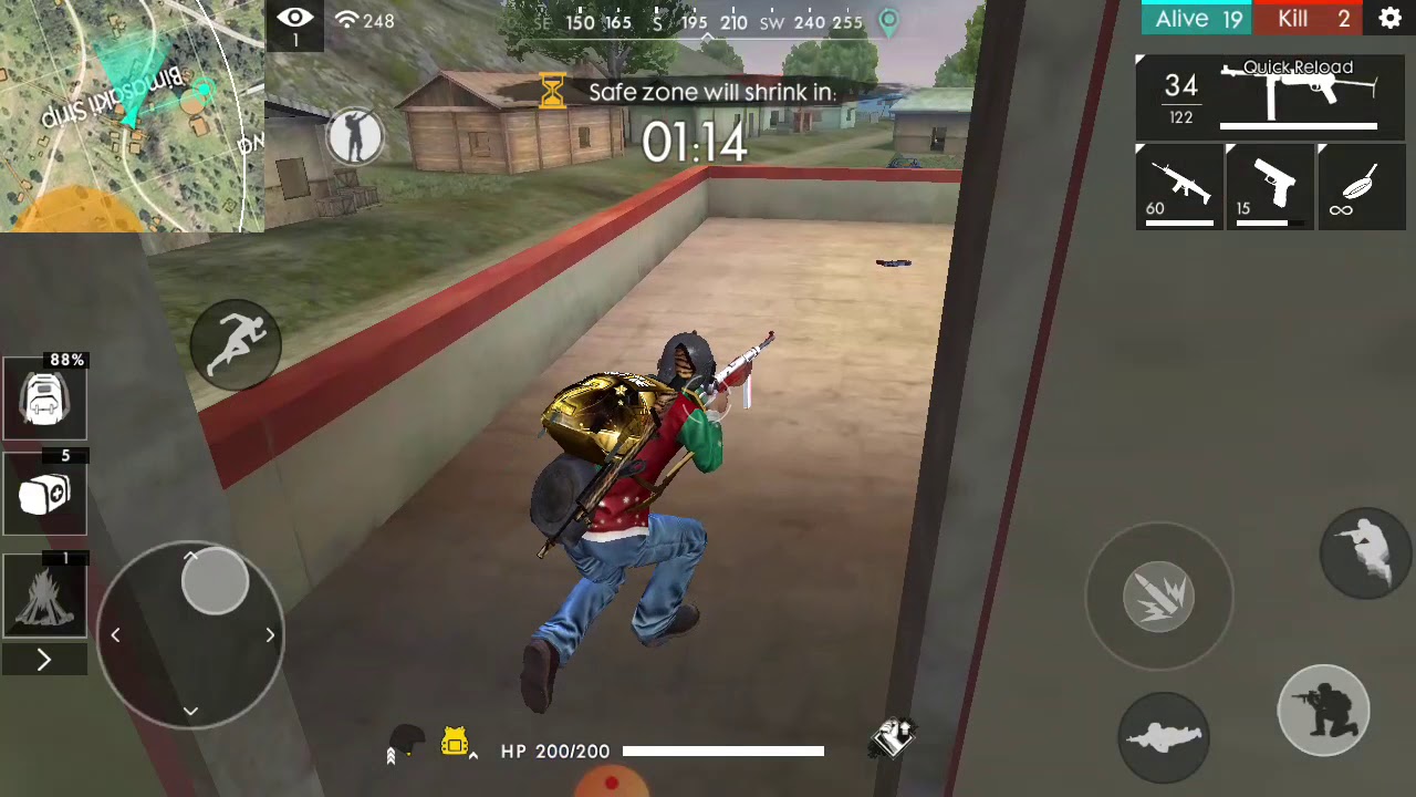 FREE FIRE full noob kill - YouTube
