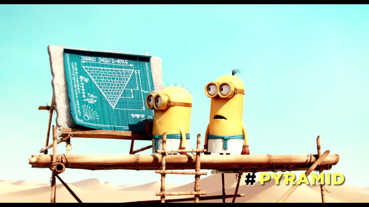 Minions pyramid - YouTube