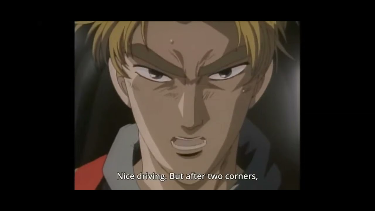 Initial D first stage (1998) - Inertia drift? scene - YouTube