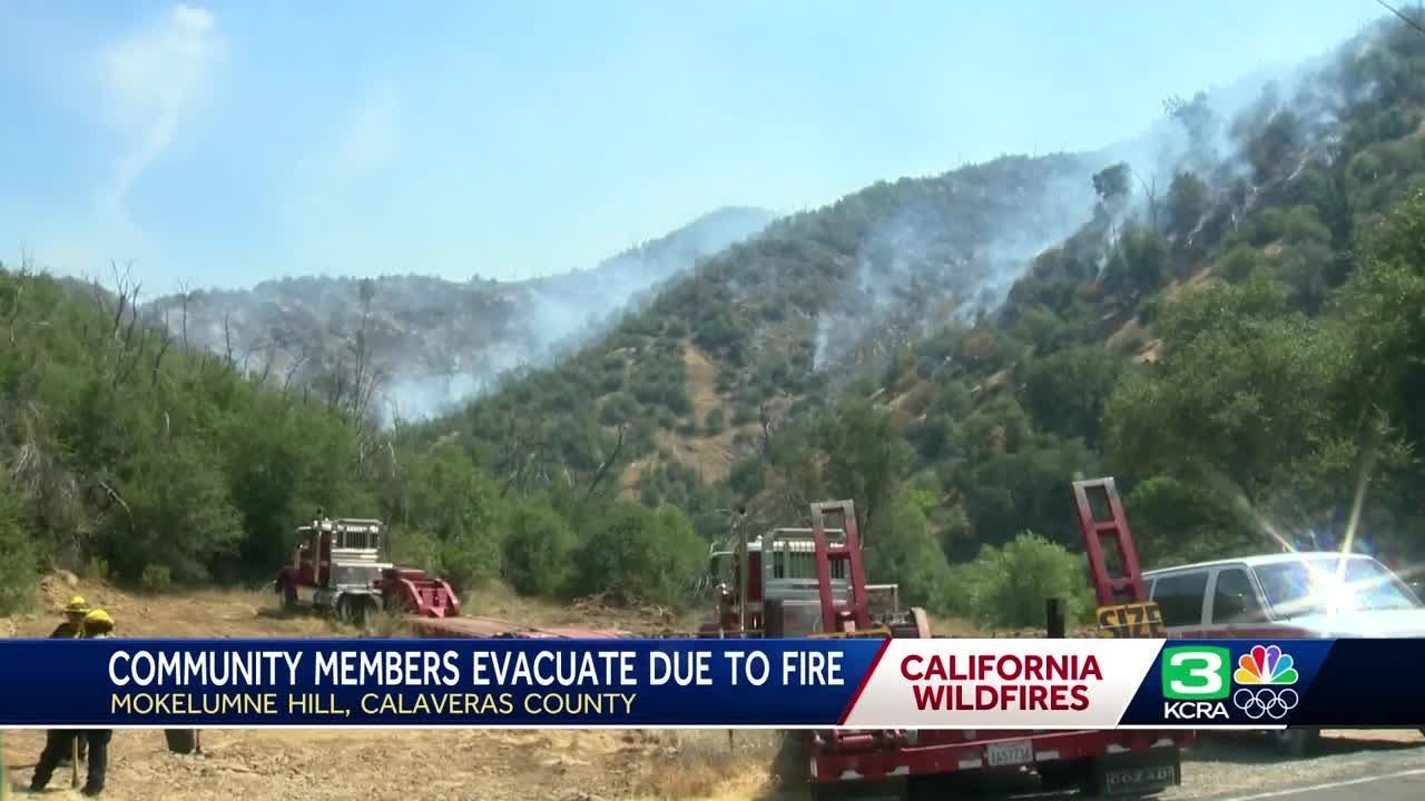 Maria Fire | Calaveras County wildfire update at 5 p.m. - YouTube
