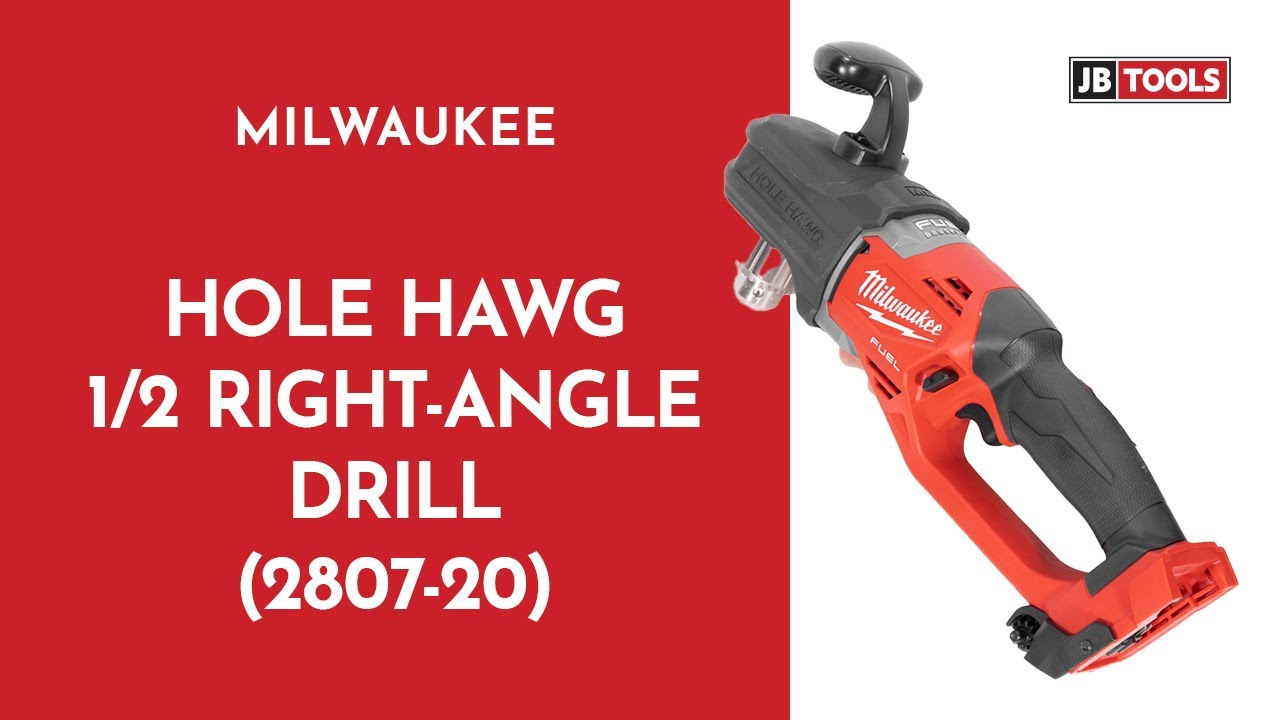 Milwaukee M18 Hole Hawg 1/2 Right-Angle Drill 1,500 RPM 18V DC (SKU ...