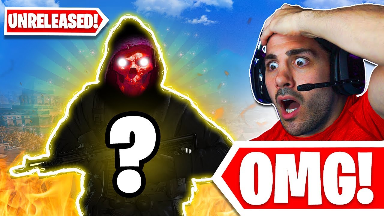 A HACKER USED AN UNRELEASED SKIN ON WARZONE! - YouTube