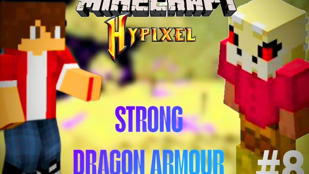 I BOUGHT STRONG DRAGON ARMOUR IN HYPIXEL SKYBLOCK ! MINECRAFT - YouTube