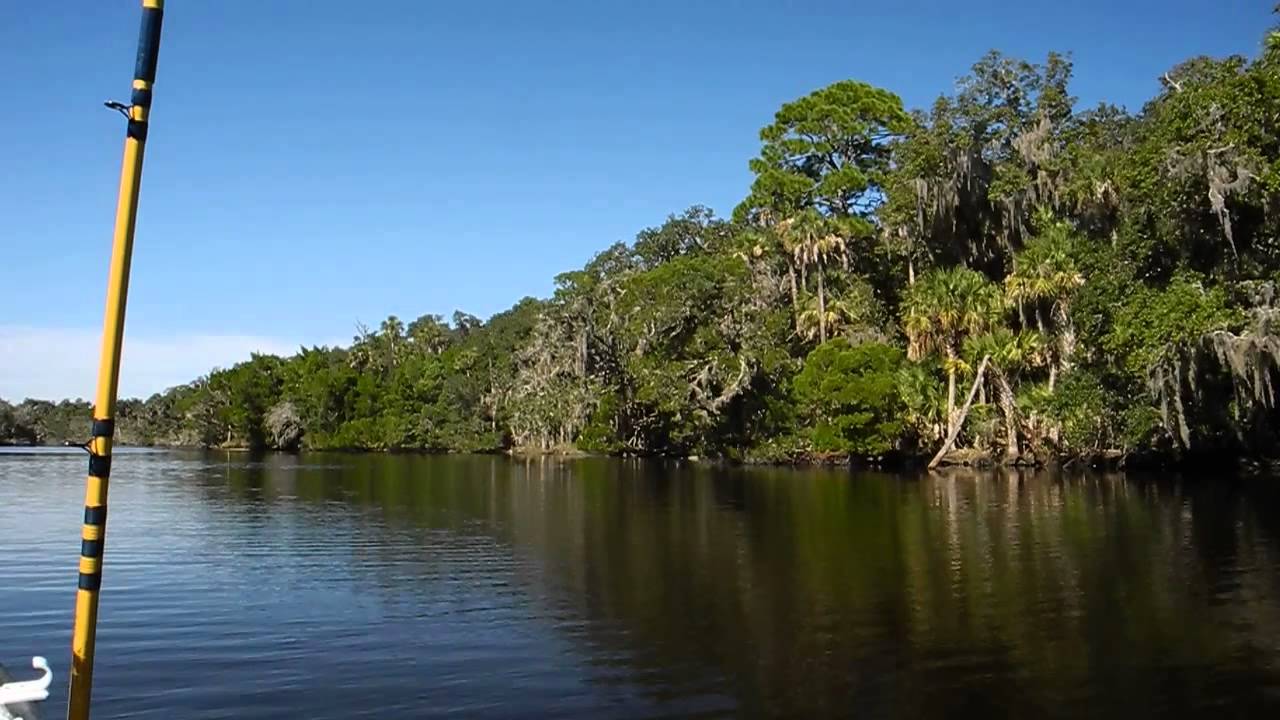 Tomoka State park by Gheenoe Boat 13' - YouTube