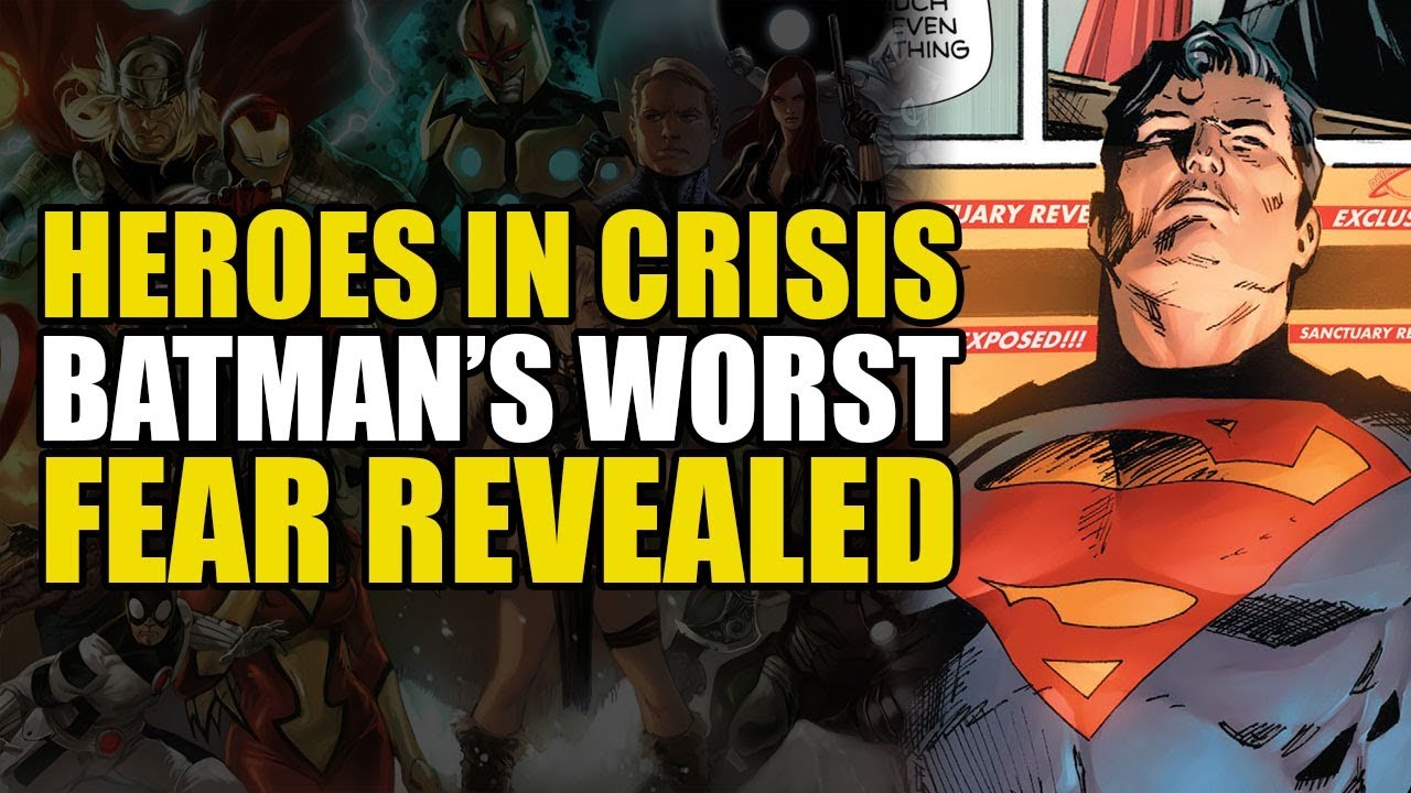 Batman's Worst Fear Revealed! (DC Comics: Heroes In Crisis Part 4 ...