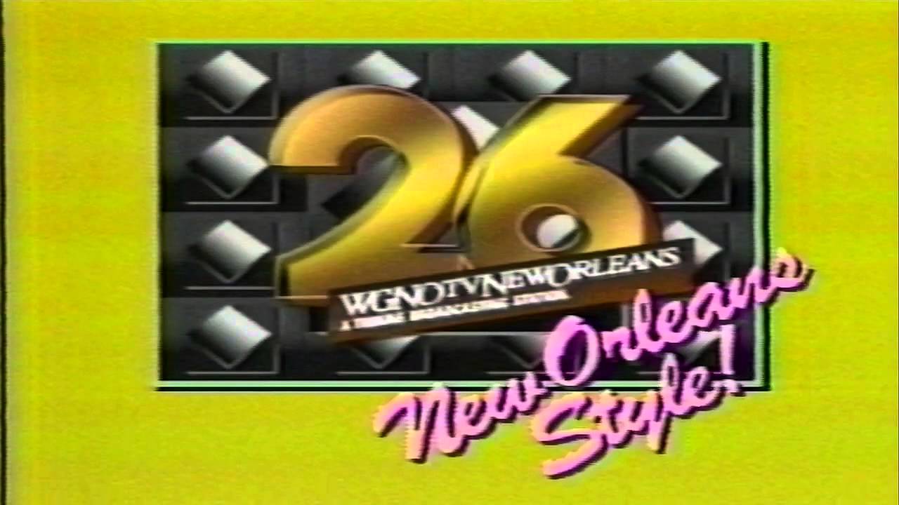 WGNO TV26 Television New Orleans Style Promo - YouTube
