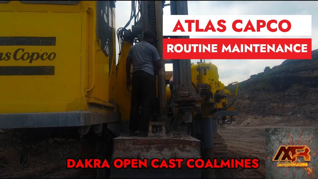 Maintenance hours works done in ATLAS CAPCO IDM30 | Starting Once Again ...