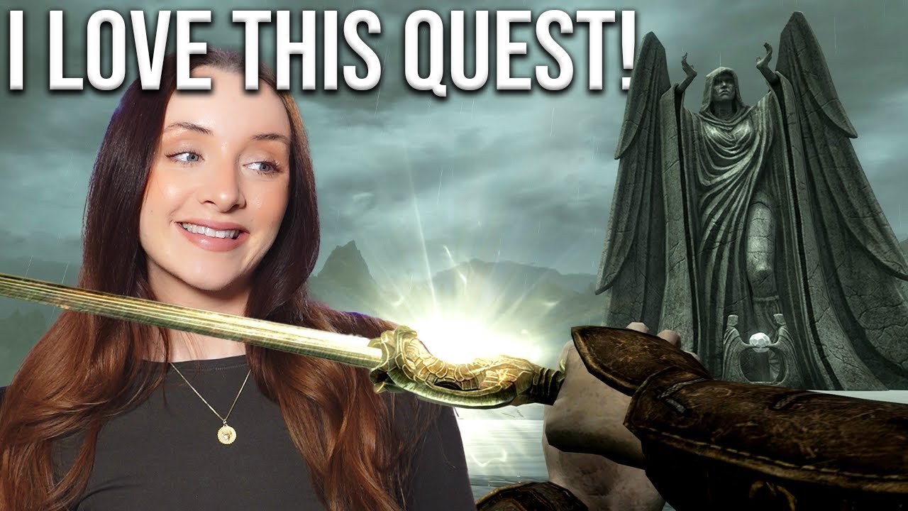 Returning Meridia's Beacon💡| First Time Playing SKYRIM | Blind ...