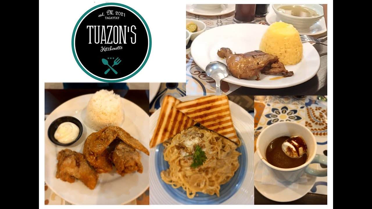 Tuazon's Kitchenette Restaurant @ Tagaytay - YouTube
