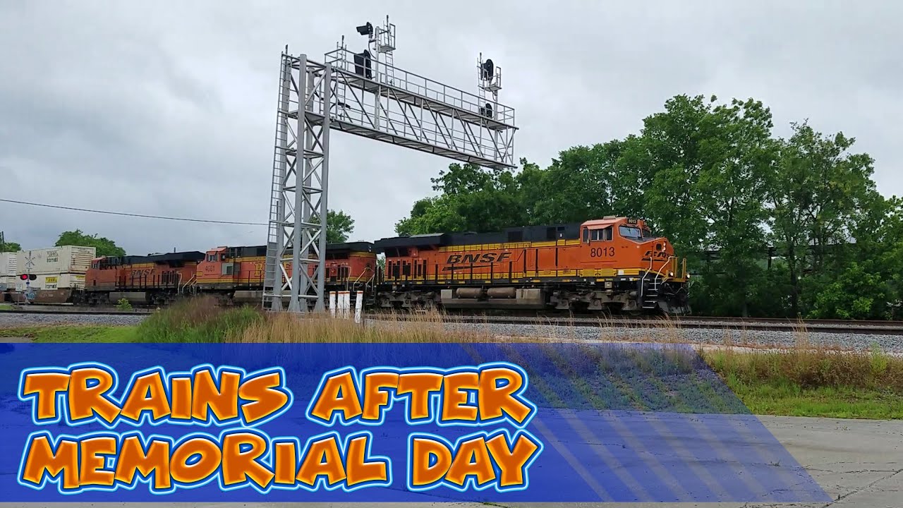 Trains After Memorial Day - YouTube