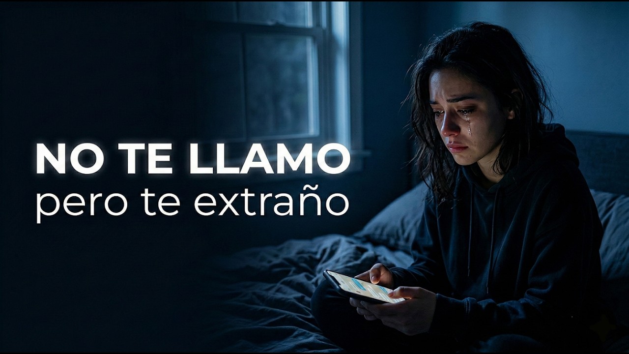 No te llamo… pero te extraño | R&B triste en español - YouTube