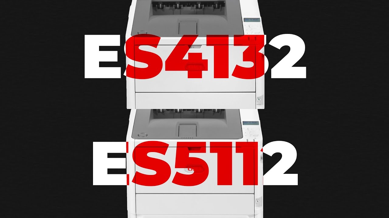 OKI ES4132 / ES5112 A4 LED Mono Printer - YouTube