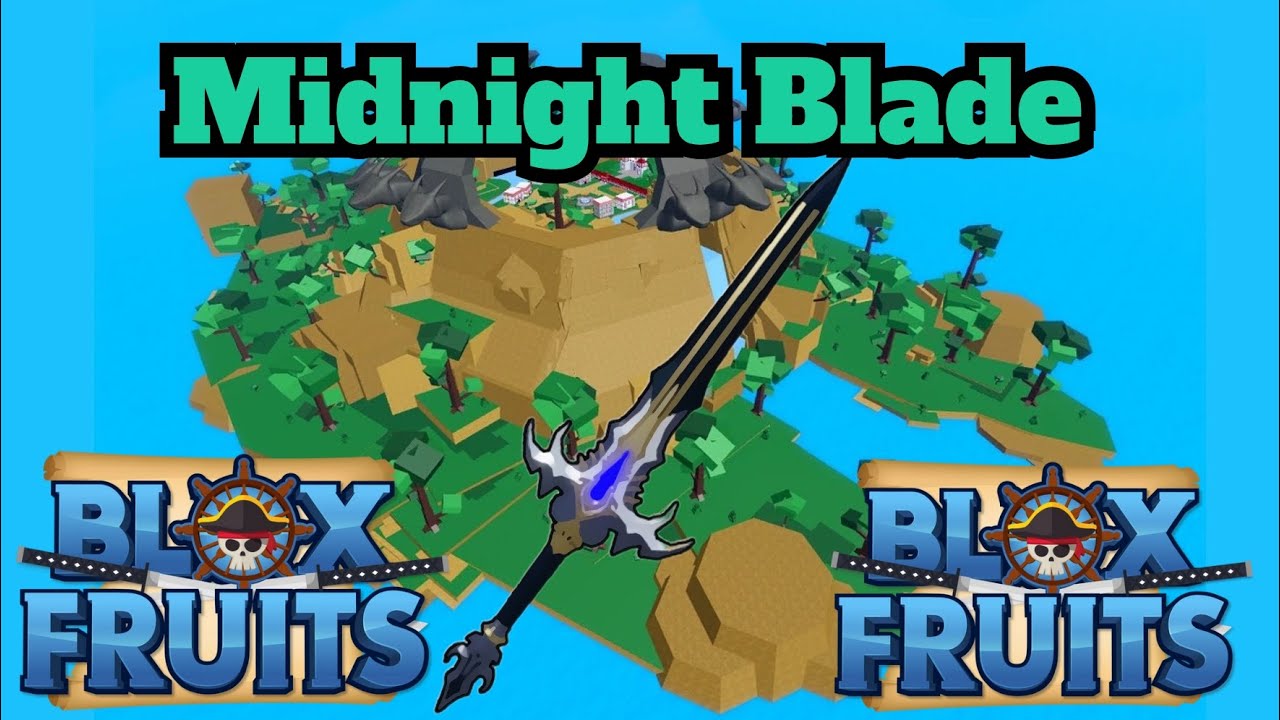 How to get Midnight Blade in Blox Fruits EASY TUTORIAL - YouTube