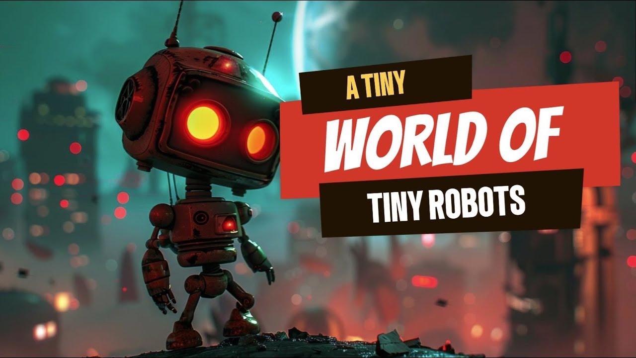 A Tiny World of Tiny Robots | #techno #electronic #house | Futuristic ...