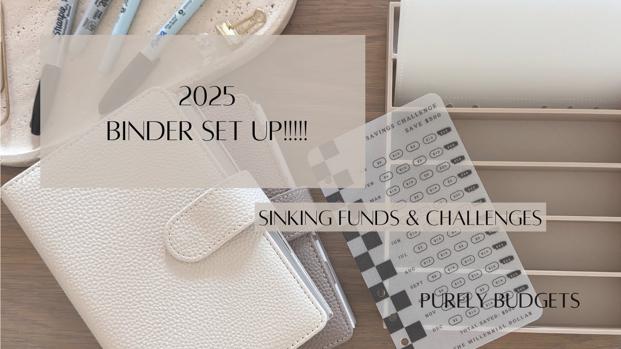 2025 BINDER SET UP!!!! - YouTube