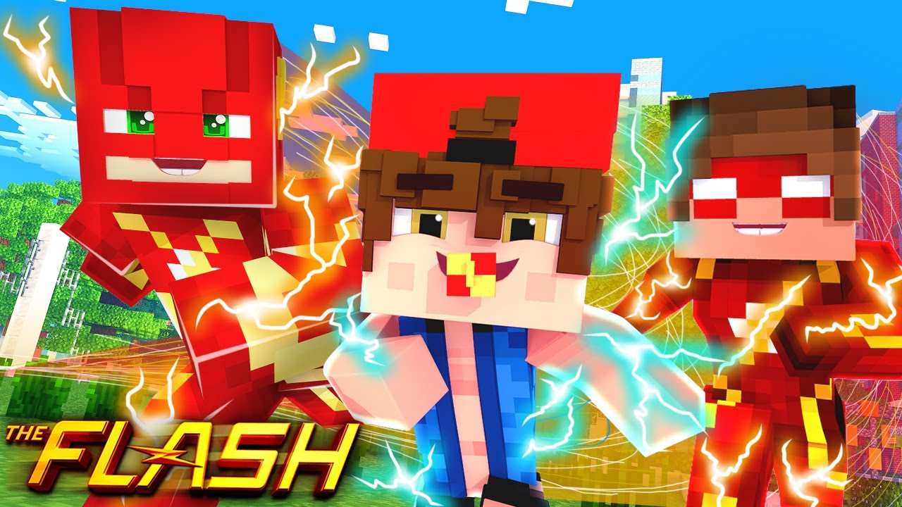 Minecraft - Who's Your Family? O FILHO DE FLASH E DA FLASH ! DC COMICS ...