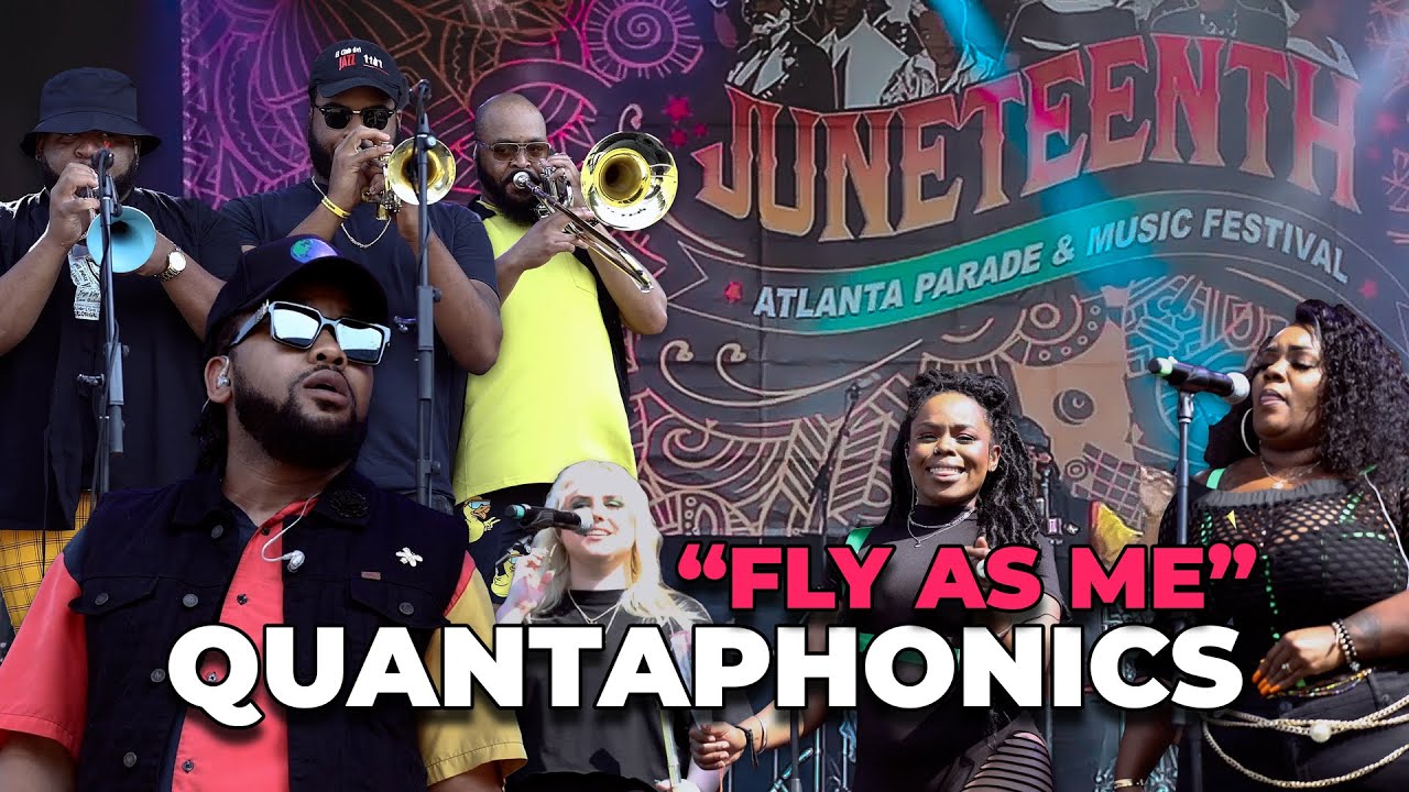 Quantaphonics - 'Fly as Me' - Must-Watch Live Show at Juneteenth ATL Festival 2023! - YouTube