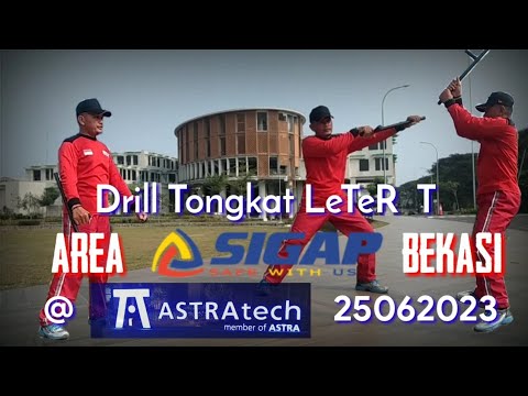 Drill Tongkat LeTeR T Area SIGAP BEKASI @ ASTRAtech 25062023 - YouTube