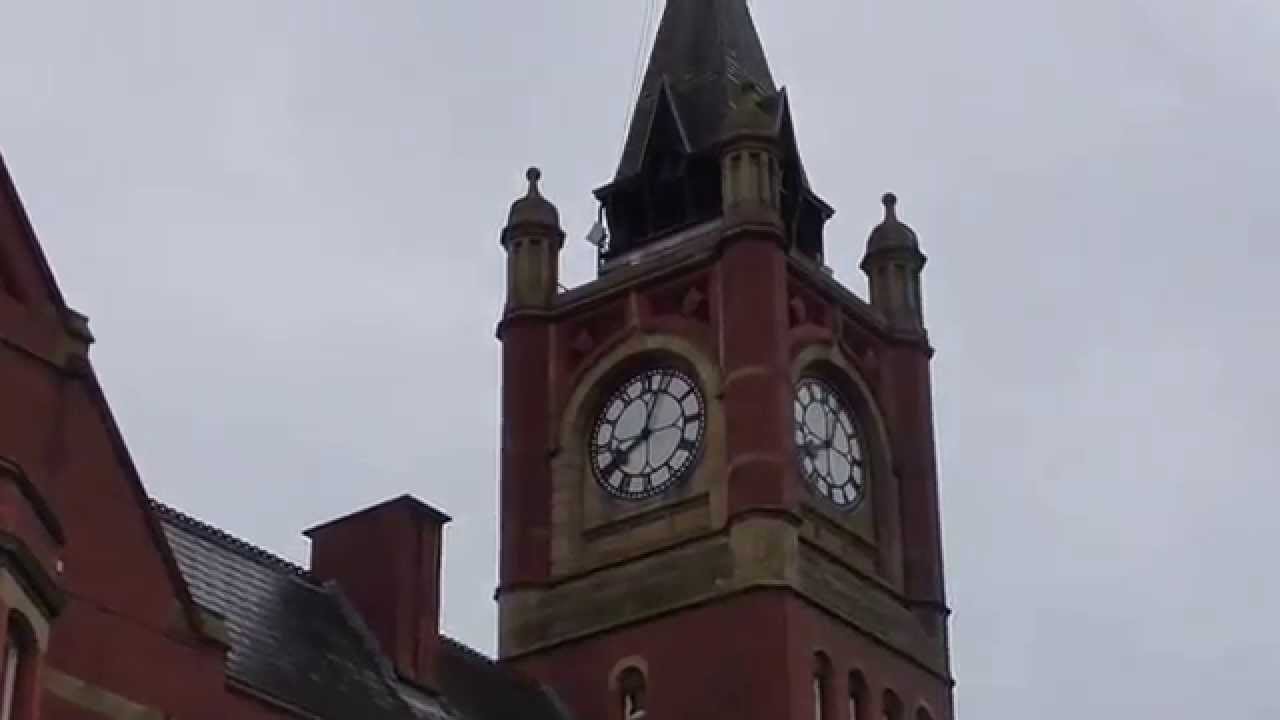 Dukinfield Town Hall Clock - YouTube