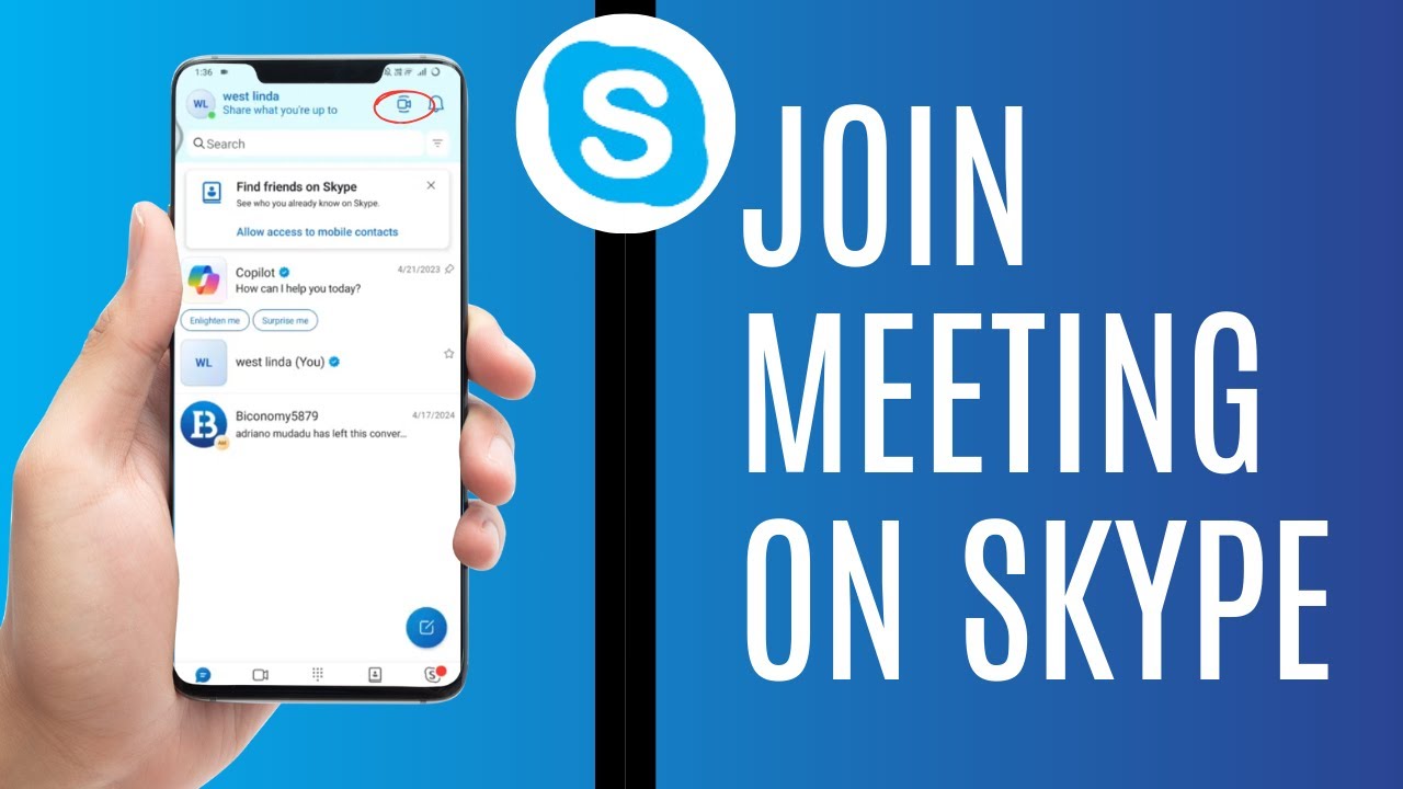 How To Join Meeting On Skype On Phone !! Join Skype Meeting On Your ...