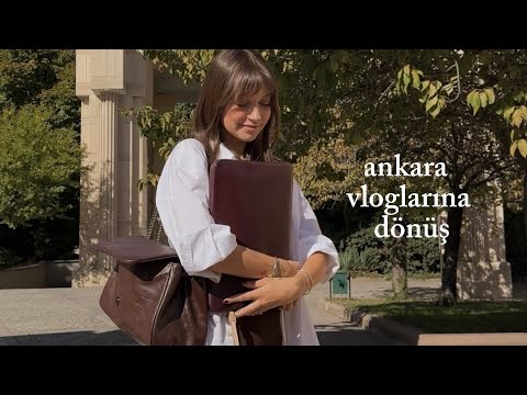 SEVDİĞİNİZ DİZİNİN YENİ SEZONU | ankara vloglarına dönüş