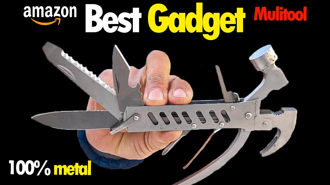 Best Travel Gadget review | Multitool Hammer 12 in 1 review | DIY | Pocket tool | Pocket ...