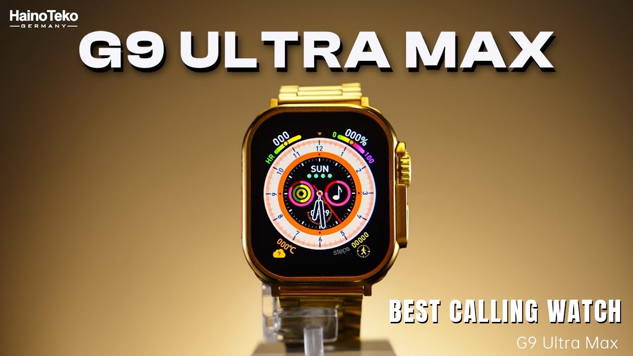 MOST AFFORDABLE CALLING WATCH EVER! | Haino Teko G9 Ultra Max - YouTube