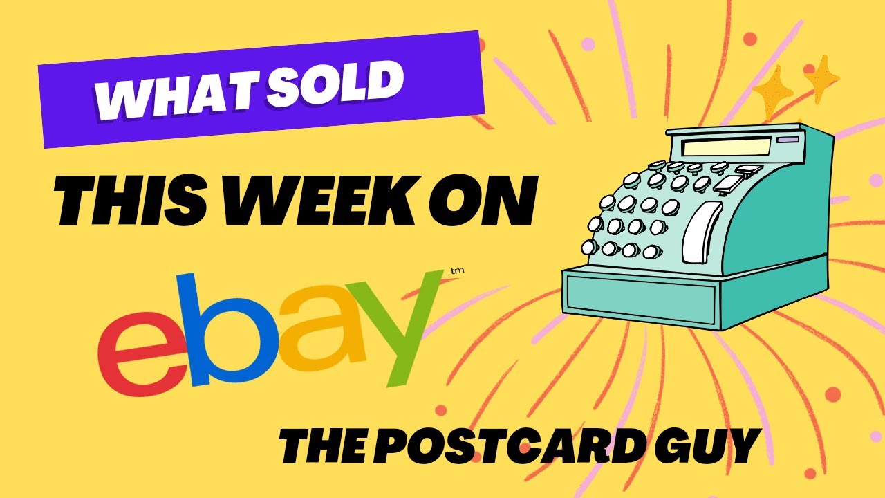 Let's look at what old postcards sold the week ending 07/07/2024 ! The Postcard Guy - YouTube