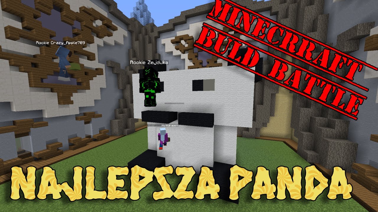 NAJLEPSZA PANDA Minecraft Build Battle - YouTube